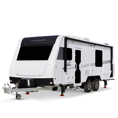 Redfoot AutoLift Levelling System - Fitted – Off-Grid Touring