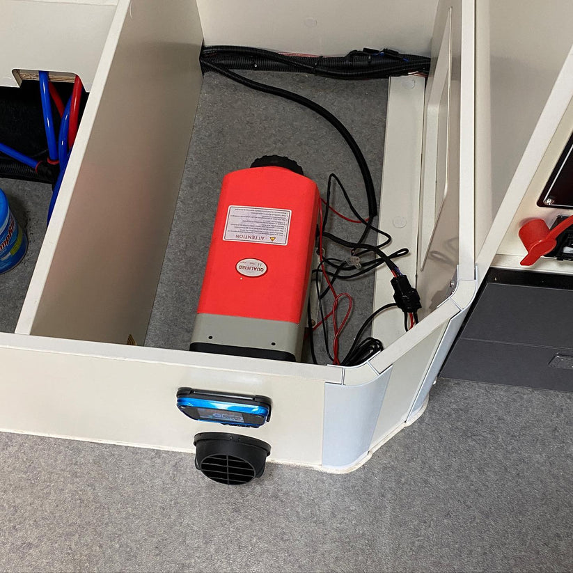 Diesel Heater - Caravan Heating - Fitted | Off-Grid Touring